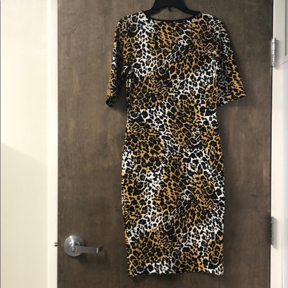 XOXO | Dresses | Super Cute Fitted Leopard Print Dress | Poshmark